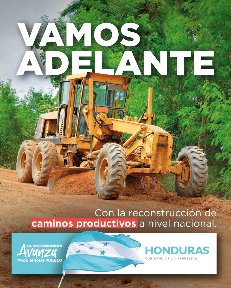Sag Honduras On Twitter Rt Gobiernohn Más De 489 Km Rehabilitados