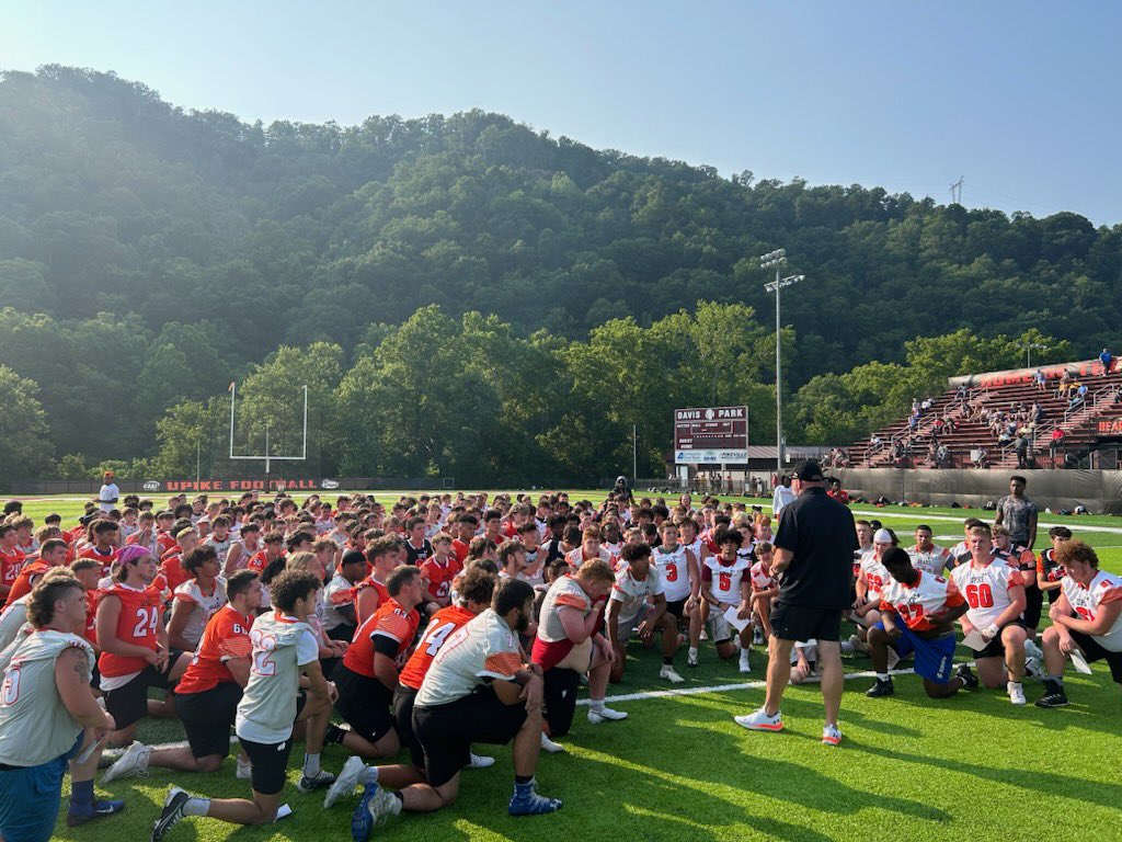 Coach Harris on Twitter: "🏈 Camp is in the 📚 Saw a lot of talent tonight! The future is bright ...