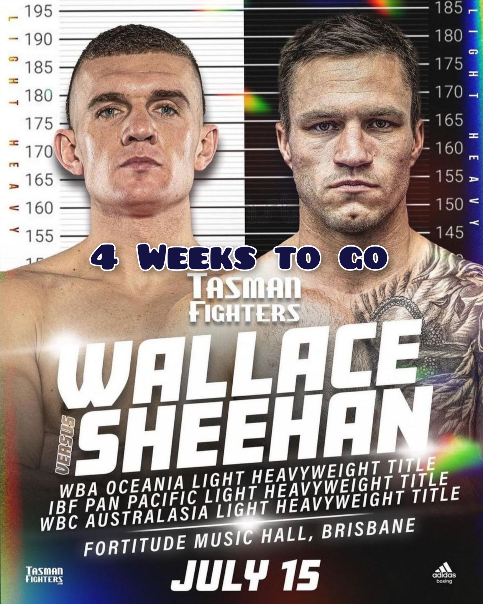Boxing Tickets NI on Twitter: "5 Weeks to go Conor Wallace is back in action Wallace (10-1 ...