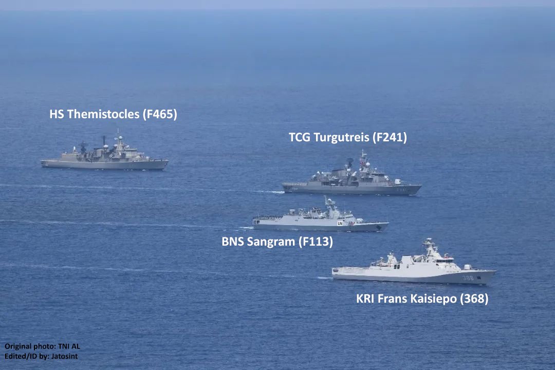 JATOSINT on Twitter: "🇺🇳 UNIFIL Maritime Task Force #MTF warships gathered during a recent ...