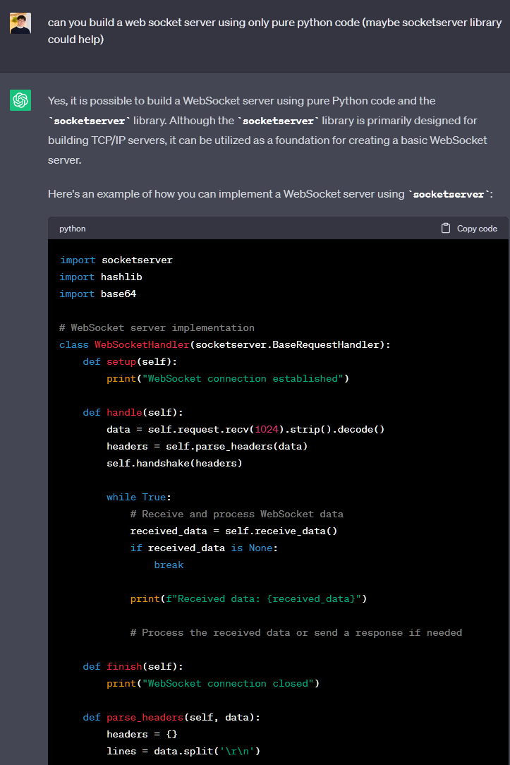 Xing Han Lu Acl 2023 On Twitter I Was Curious About How Python Socket Servers Worked And How