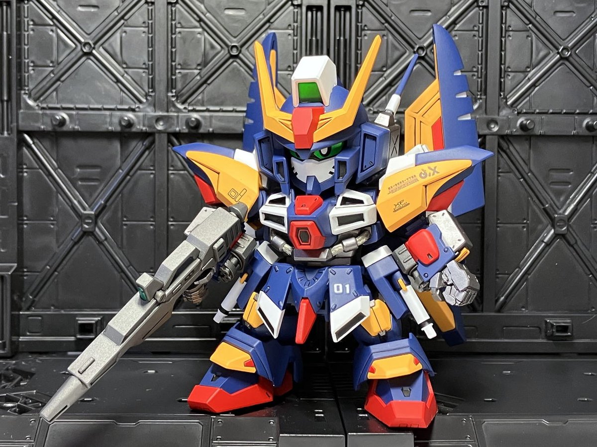 青田零時 on Twitter: "SDCSトルネードガンダム完成しました。SD作ったの何年ぶりカシラ？↓続く"