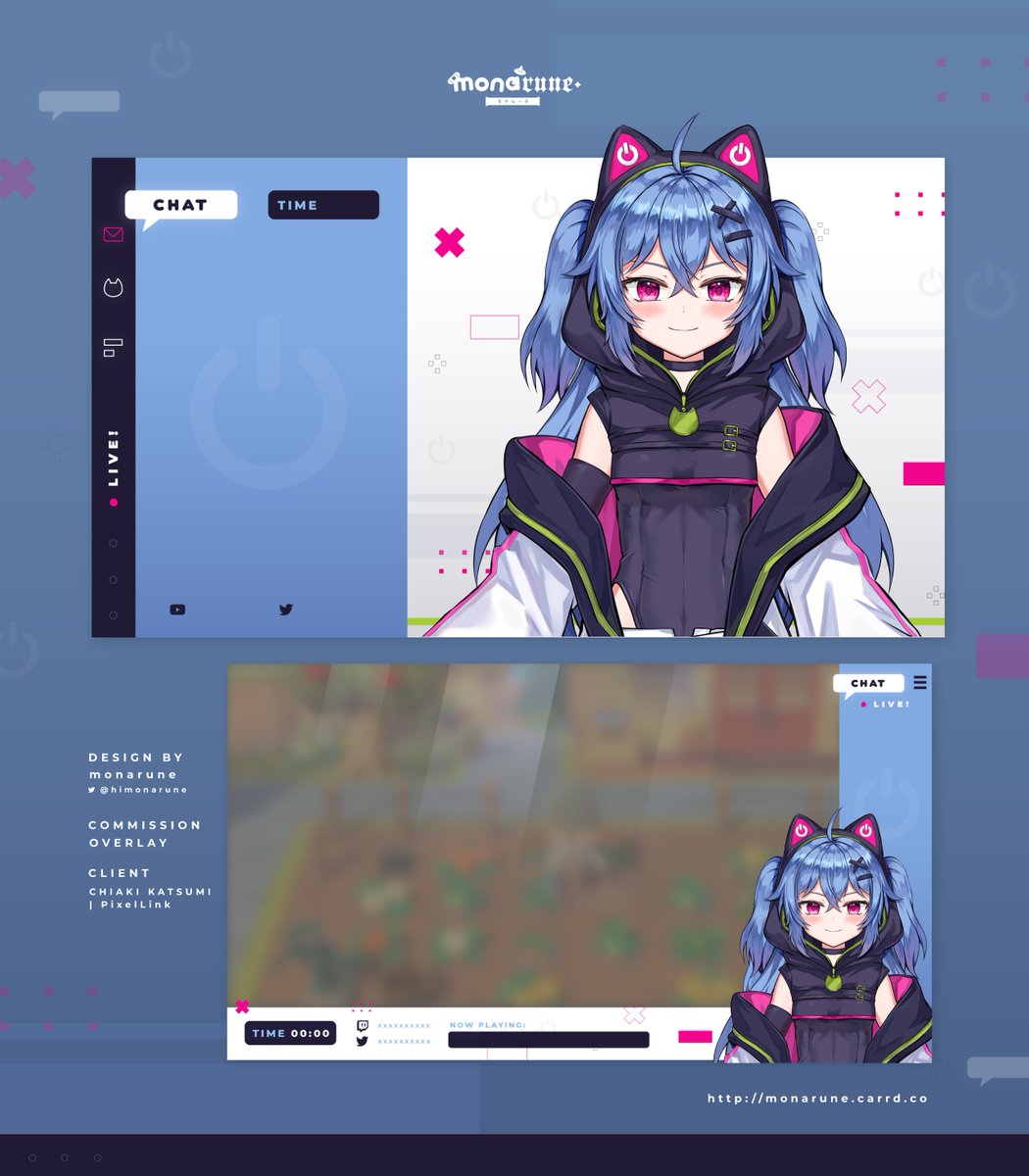 monarune on Twitter: ". 「 Overlay commission review 」 . Thank you @.LottieShinju again and ...