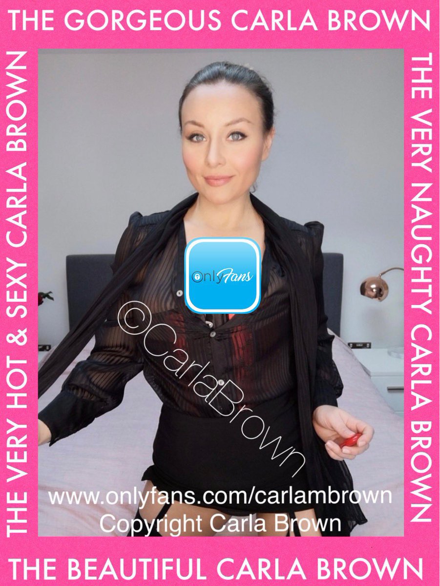 TheCarlaBrownAddict on Twitter: "Have a fabulous weekend by joining the very sexy Carla Brown ...