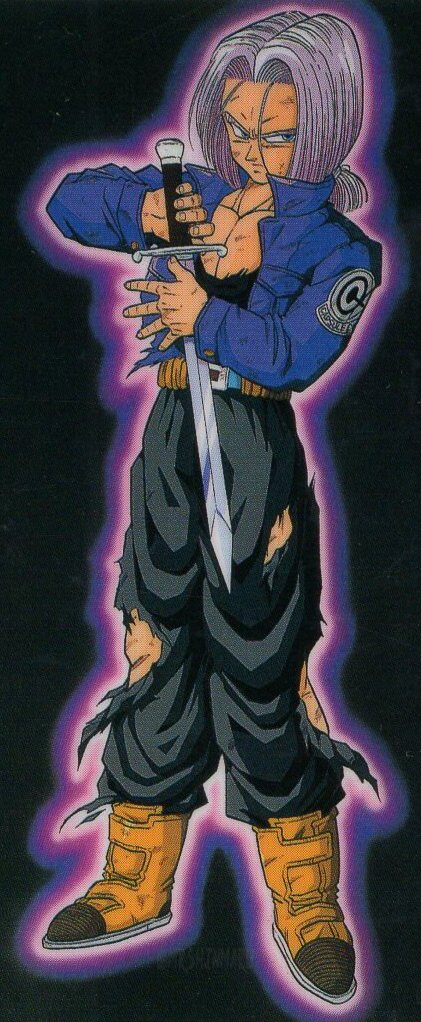 Future Trunks Long Hair Sword