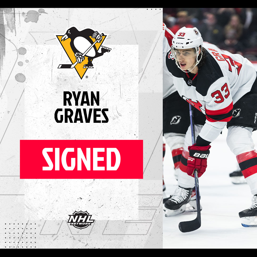 NHL Network on Twitter: "The @Penguins have reportedly signed Ryan Graves! #LetsGoPens | # ...