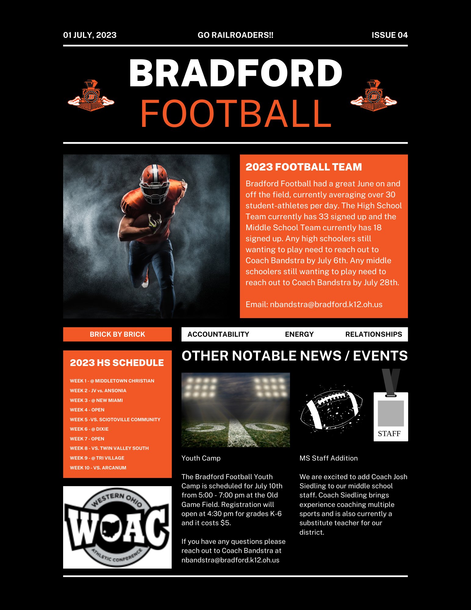 Nicholas Bandstra on Twitter: "July Football Newsletter https://t.co ...