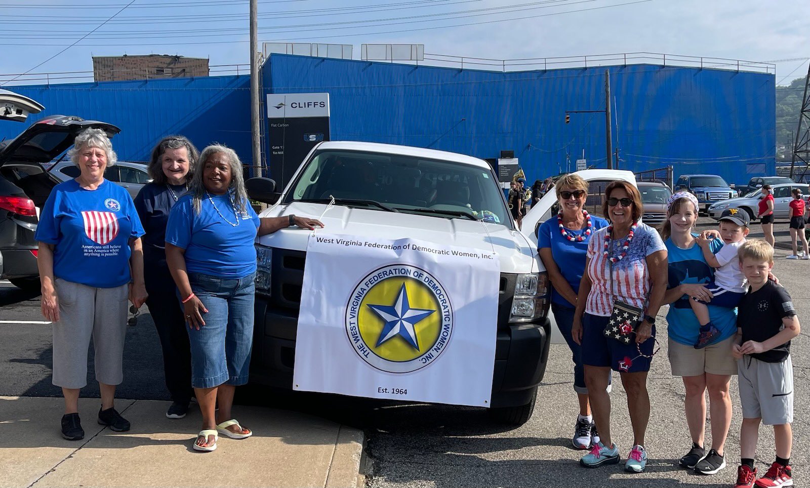 WV Federation of Democratic Women on Twitter: "WVFDW President Anna Gillespie with members of ...