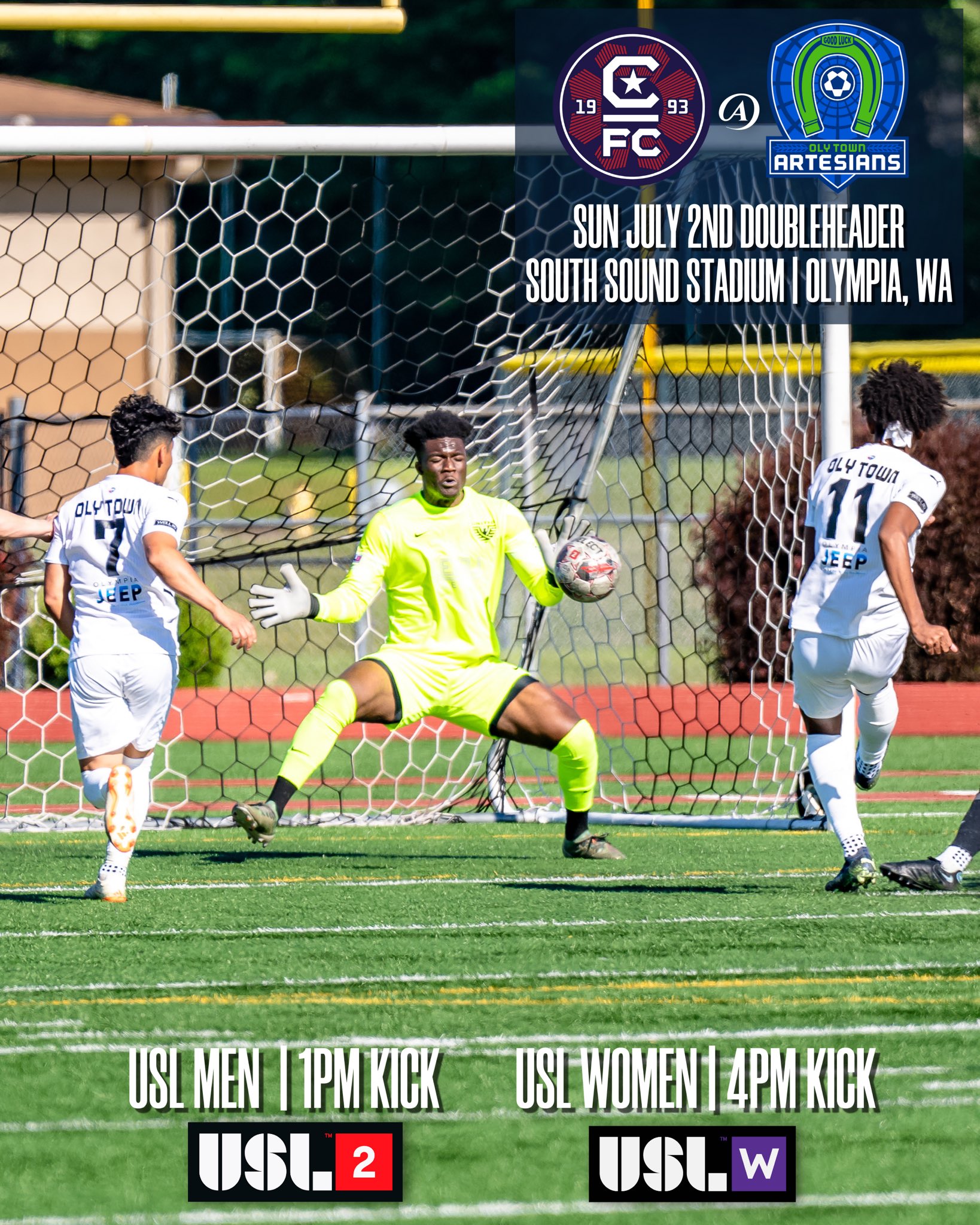 Oly Town FC on Twitter: "🚨 Doubleheader Tomorrow! Match Preview in bio link! 🚔 National Guard ...