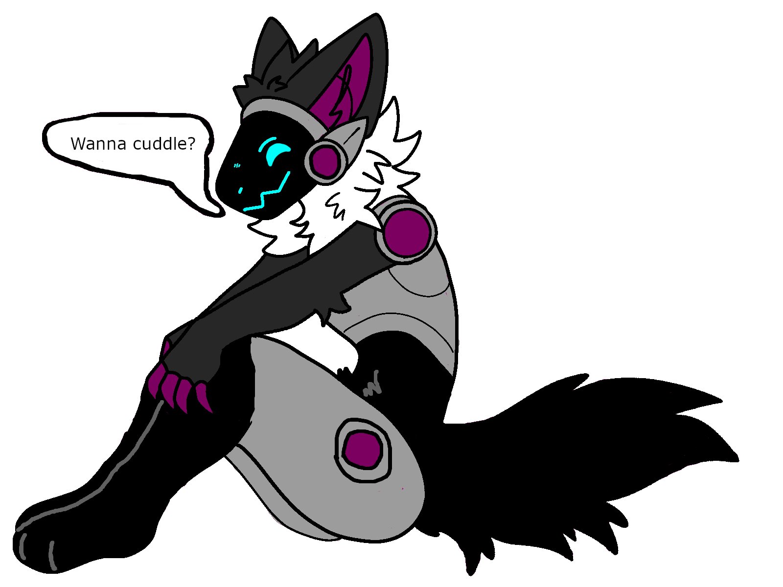 💙 Rex The Protogen 💜 on Twitter: "💖 It's snuggle time 💖 ️ Who wants snuggles ️ https://t.co ...