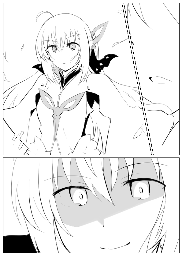 FGO「FGOイラスト 『インストール---キャスター』」オビフルの漫画