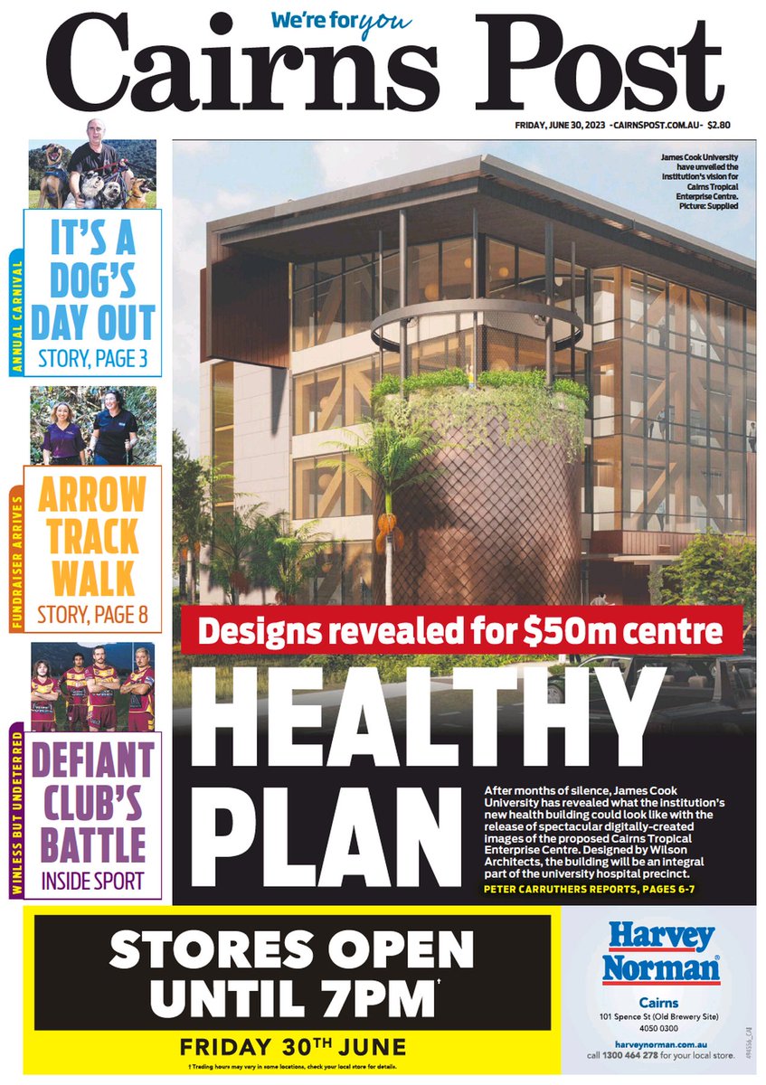 𝙵𝚛𝚘𝚗𝚝 𝙿𝚊𝚐𝚎𝚜 𝚃𝚘𝚍𝚊𝚢 📰 on Twitter: "🇦🇺 Healthy Plan First look at spectacular digitally-created ...