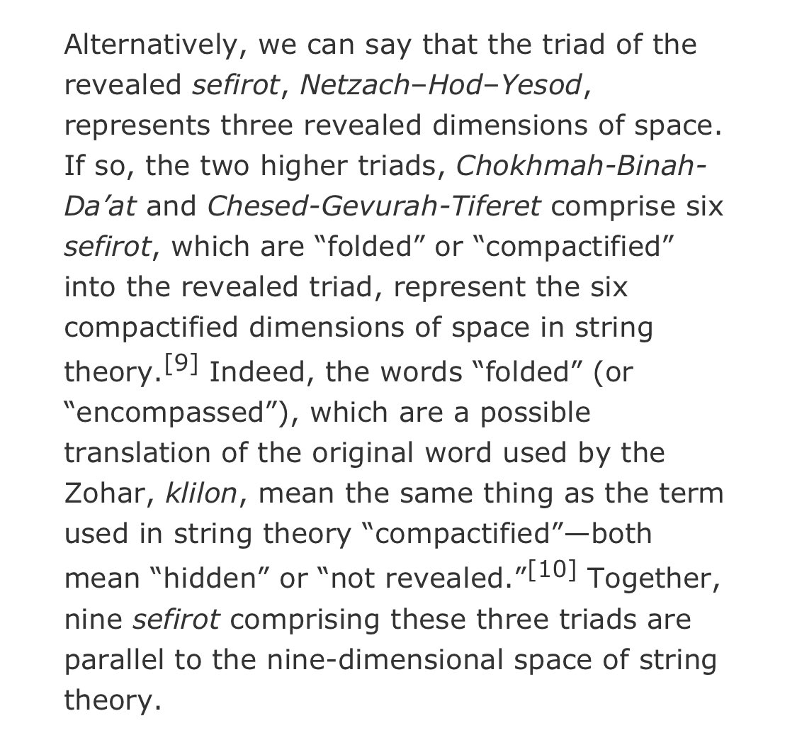 3, 6, 9 (Cont.) - - - “The two higher triads, which are “compactified ...
