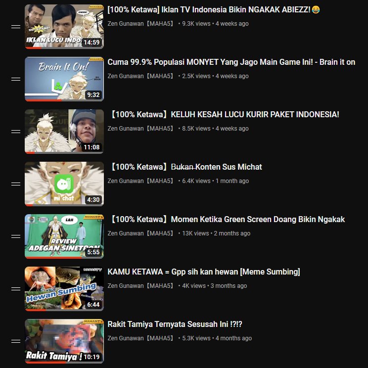 It's Kanzu on Twitter: "Baru 4 bulan kerjasama bareng @ZenGunawan buat ...