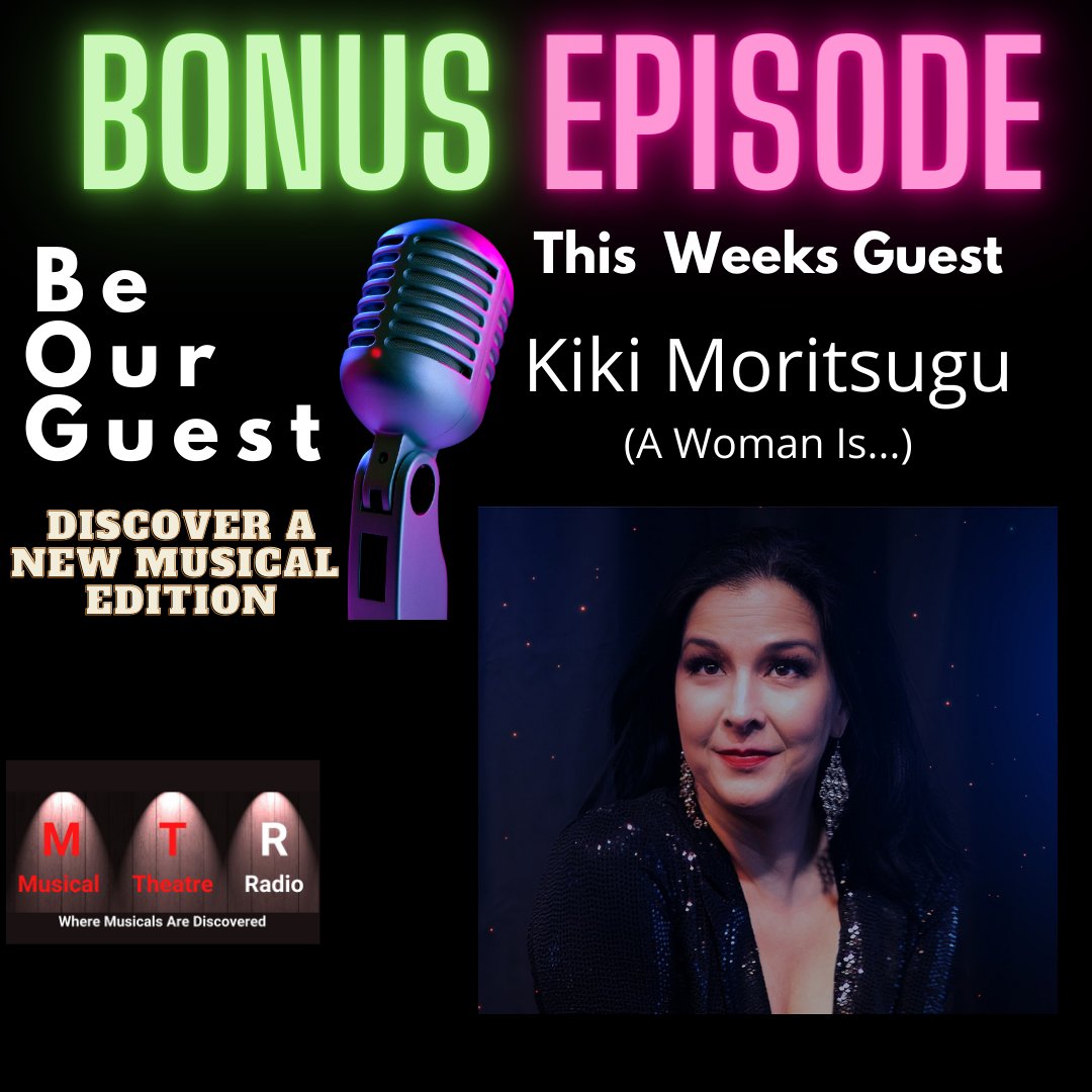 MTR on Twitter: "BONUS EPISODE Be Our Guest with Kiki Moritsugu (A Woman Is...) Take a listen to ...