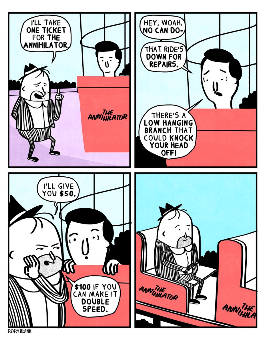 「take the shot」Rory Blank (a ghost)の漫画