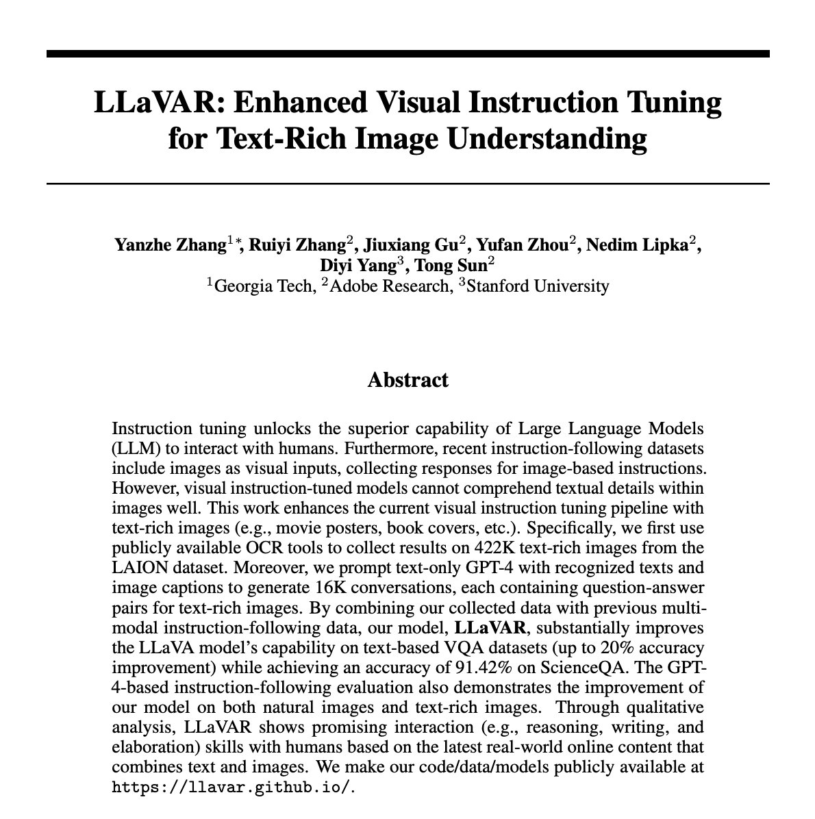 AK on Twitter: "RT @StevenyzZhang: Thank @_akhaliq for sharing our work! We have an online demo ...