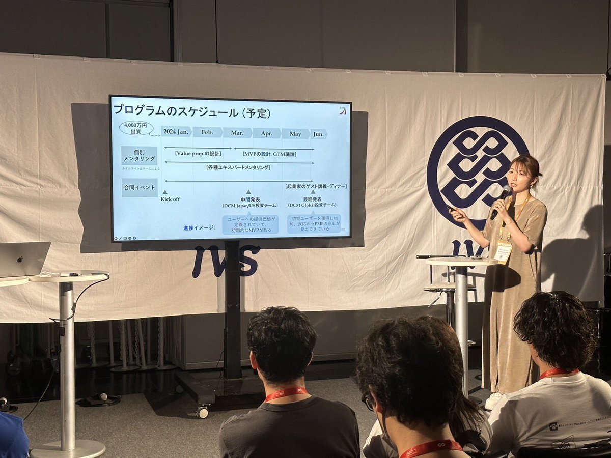 DCM Atlas | Seed Program by DCM Ventures on Twitter: "DCM Atlas第2期に関して、IVSにて弊社猿丸が絶賛プレゼン中です💫 DCM ...