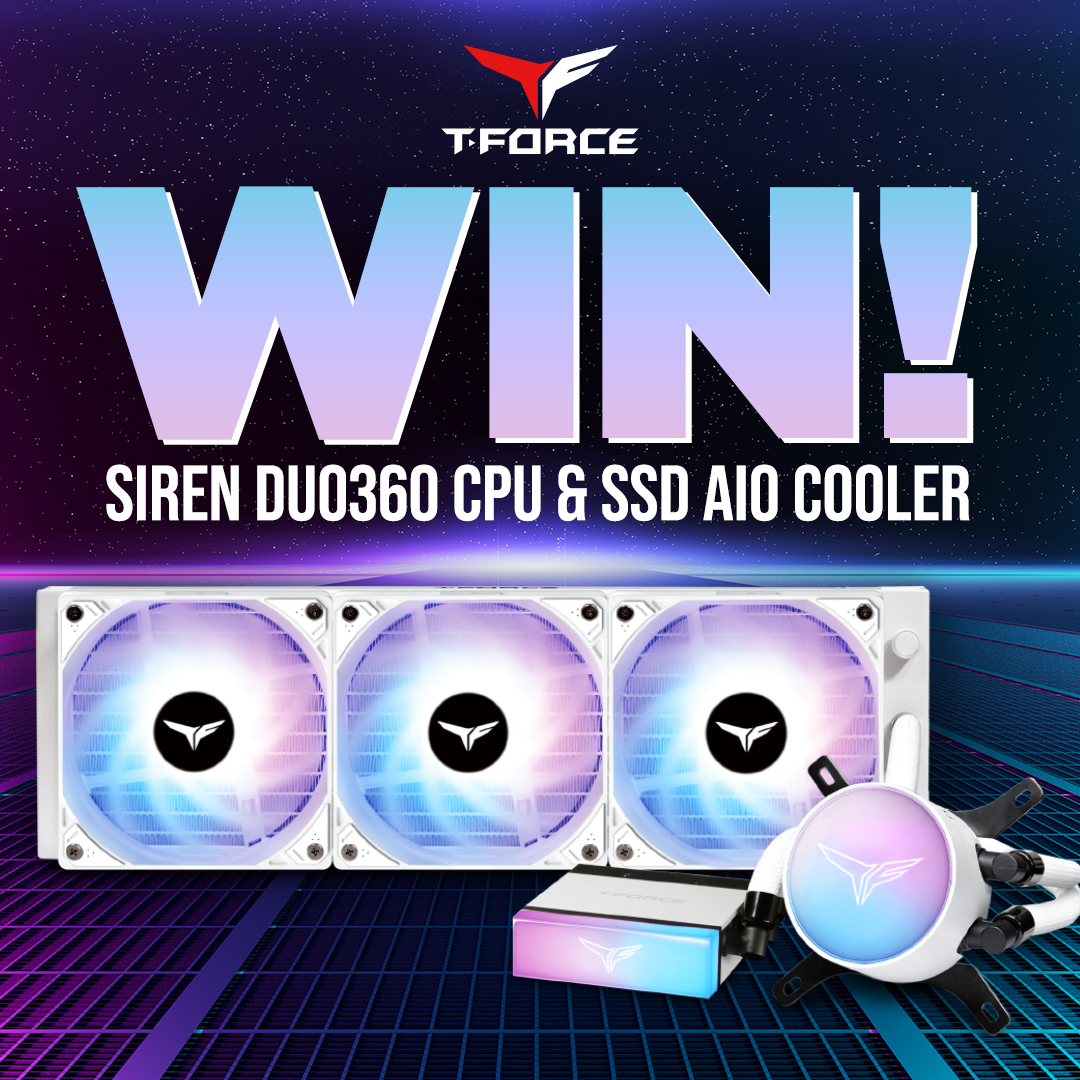 PC Case Gear on Twitter: "We're giving YOU the chance to win this Team Siren DUO360 CPU & SSD ...