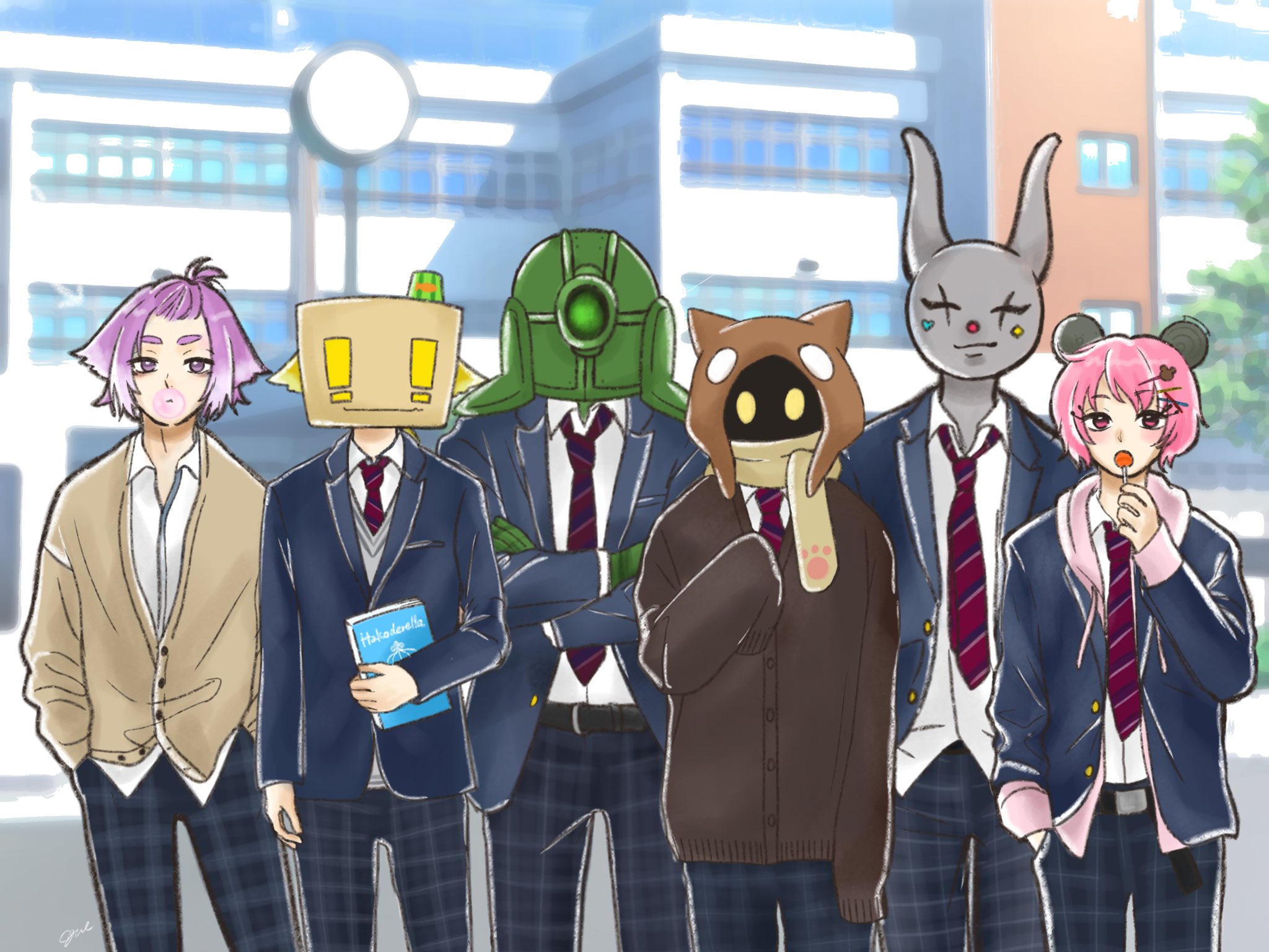 ゆる on Twitter: "🏫 #bintrollFA #絵1857 #じら絵ちゃん #ぴくてっと https://t.co/hswkBlpIFn" / Twitter