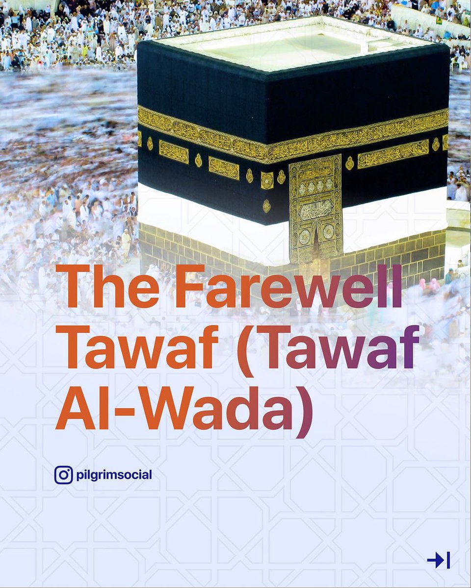 The Farewell Tawaf (Tawaf Al-Wada). 🕋 🌹 THREAD. - Thread from `az ...