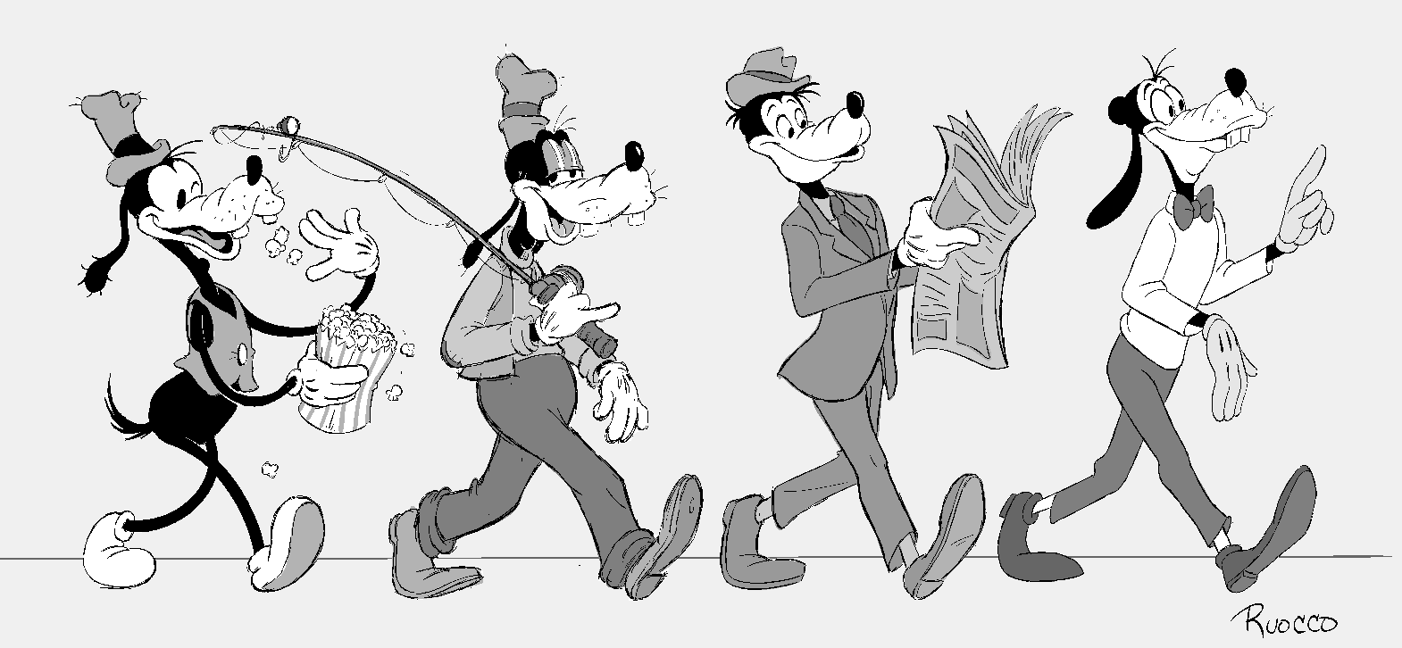 Original Goofy Drawing