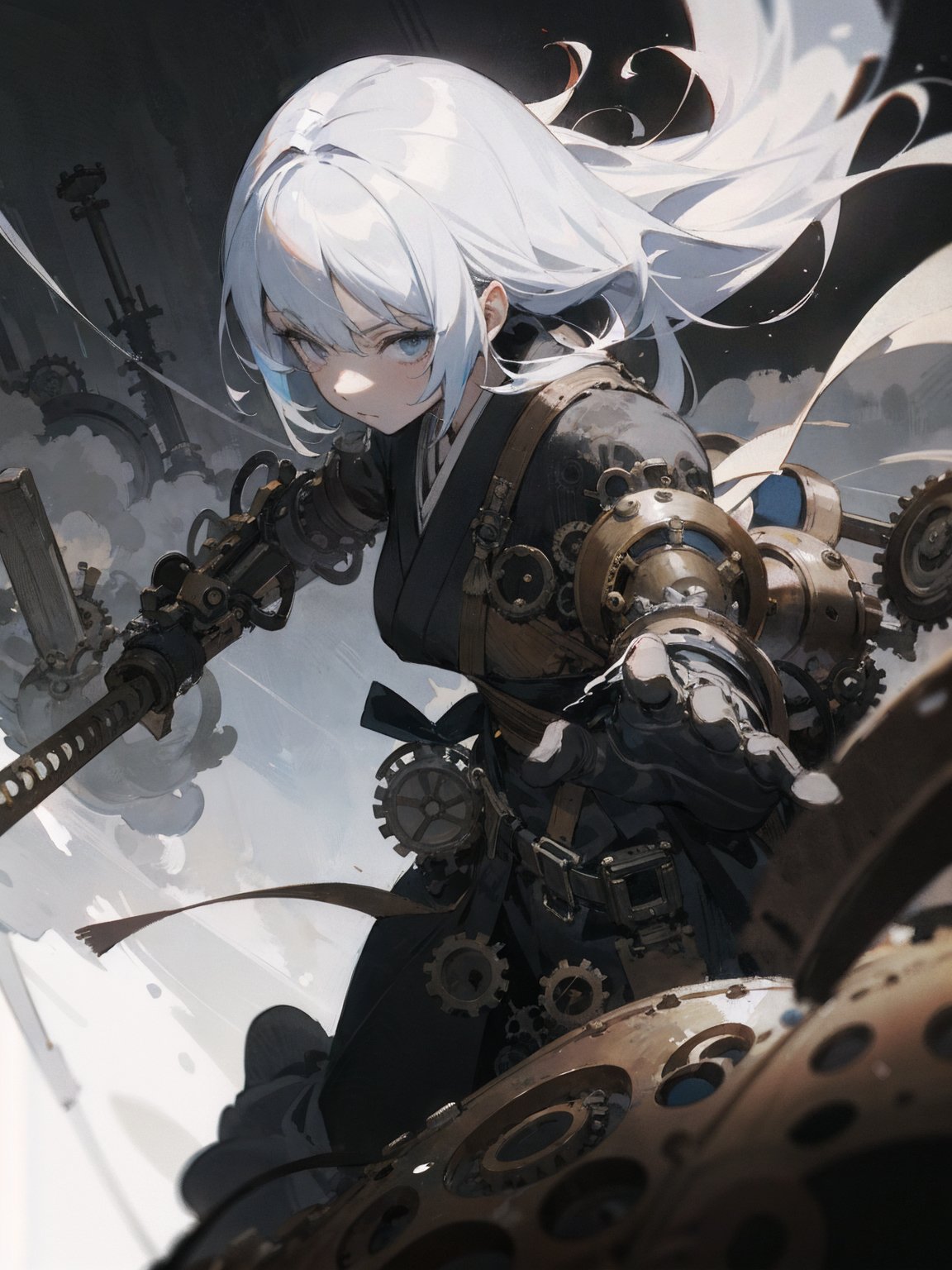 Steampunk Samurai Girl