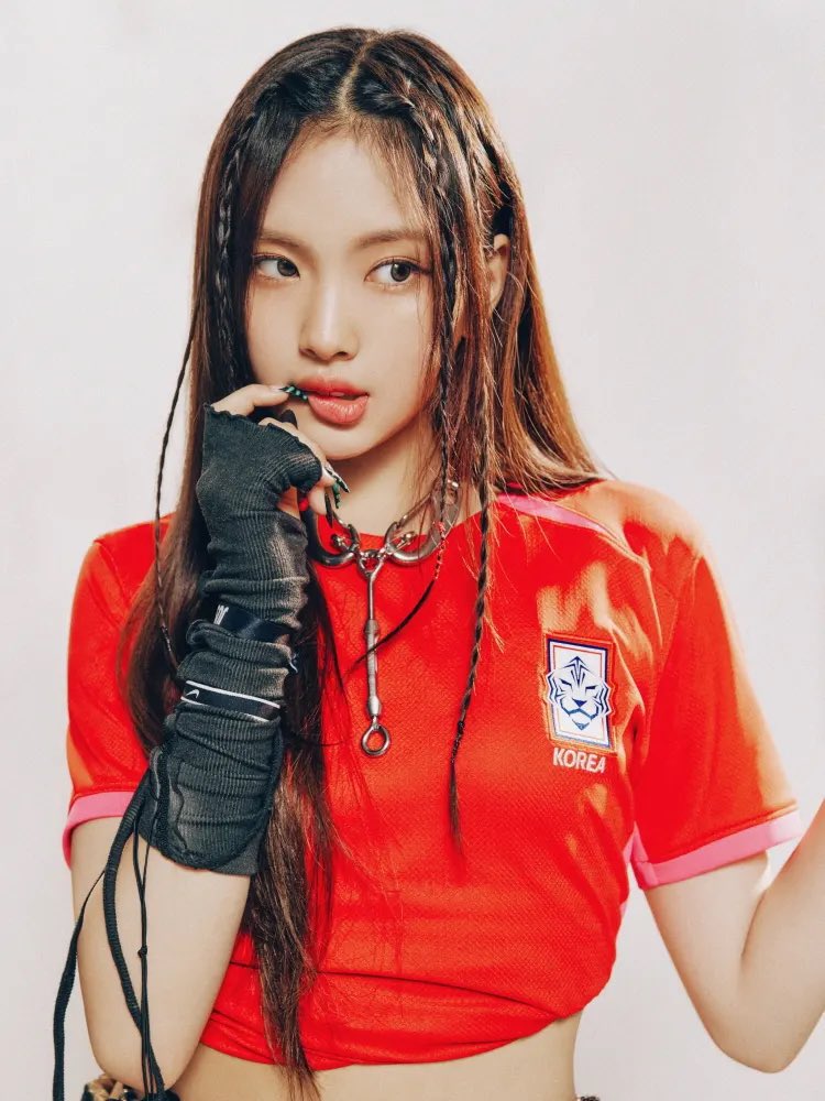 Newjeans Pics On Twitter Hyein X Nike Football