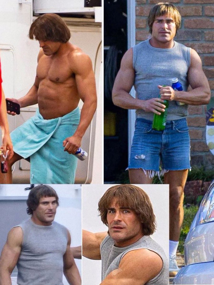 Malome Tap on Twitter: "Why is Zac Efron looking like 1980's Hulk Hogan? 😂😂😂😂"