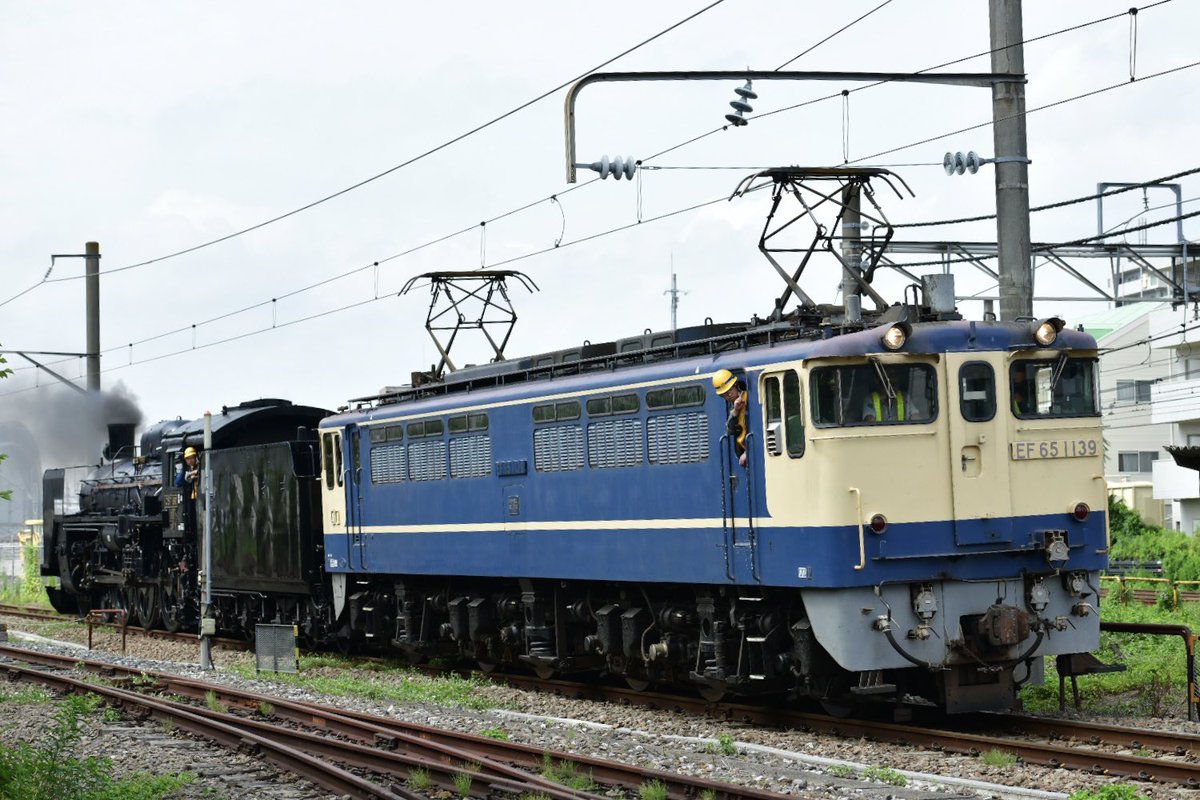 バリー隊 on Twitter: "2023/6.30 C57試運転 C57 180＋EF65 1139"