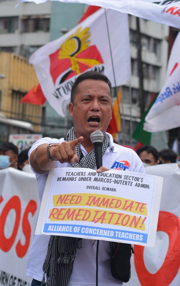 AlterMidya on Twitter: "Tumungong Mendiola ang mga gripo bitbit ang iba't ibang panawagan para ...