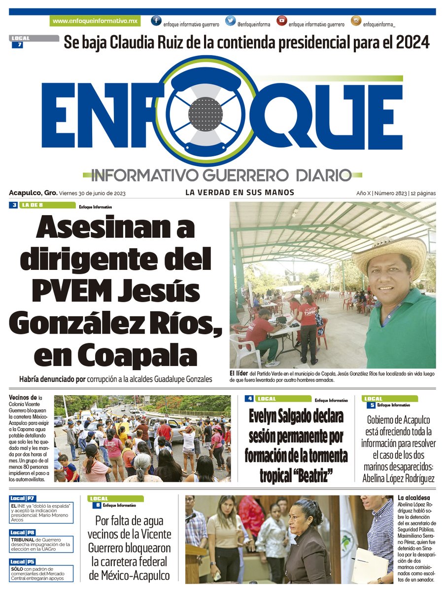 Enfoque Informativo Guerrero On Twitter Daleclic 📰 Buenos Días Te