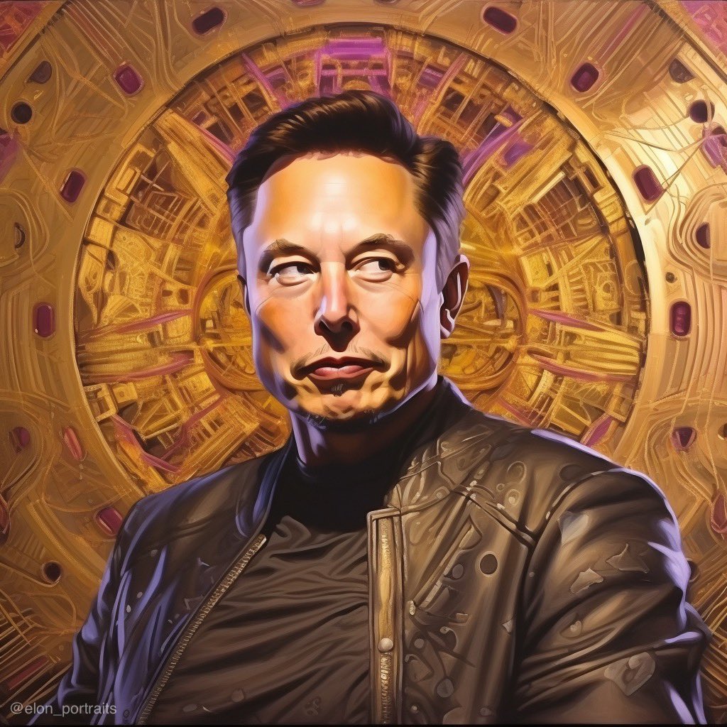 Elon Portraits on Twitter: "#AIJuneArt Day 29: Copper + Purple (Part 2). @elonmusk @monai_art"