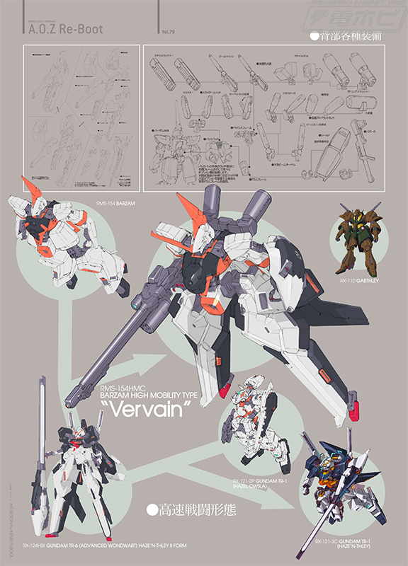 電撃ホビーウェブ on Twitter: "【100RT】『A.O.Z Re-Boot』Vol.79更新！[ハイゼンスレイII]用の強化パーツに換装したバーザム高機動仕様――“バーベイン”を ...