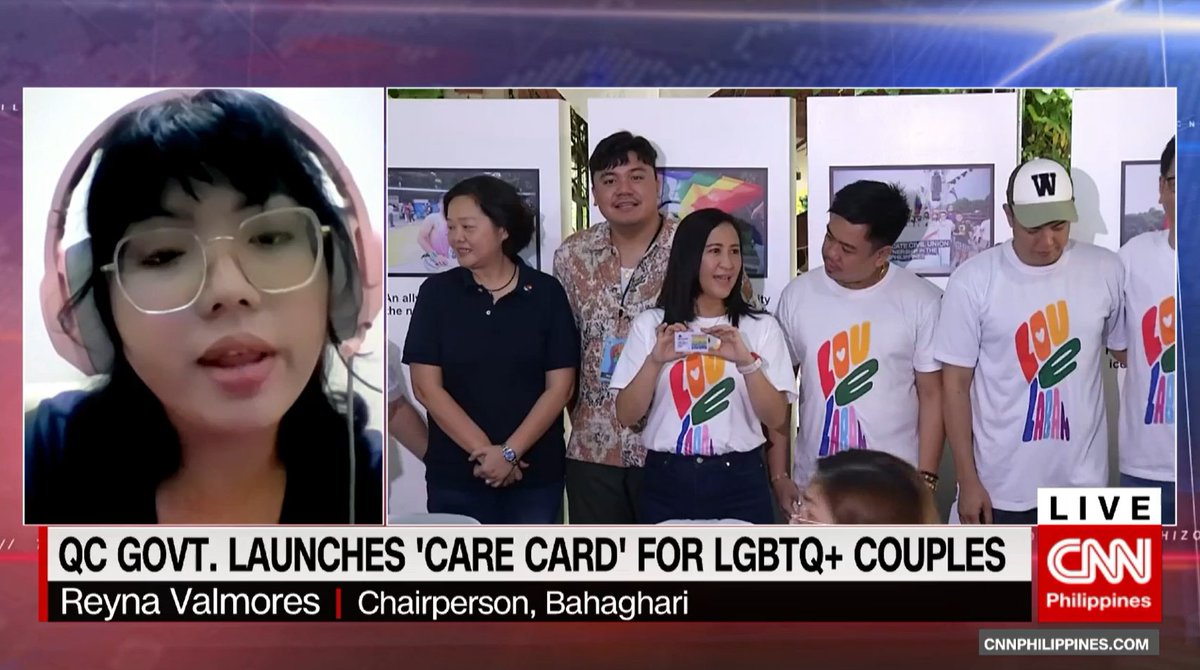 CNN Philippines on Twitter: "Bahaghari chairperson Reyna Valmora says Quezon City’s Right to ...