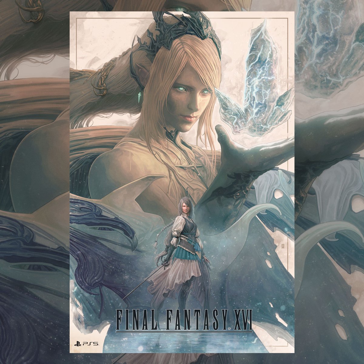 FINAL FANTASY XVI on Twitter: "Jill and Shiva by @JakeKontou. #FF16"