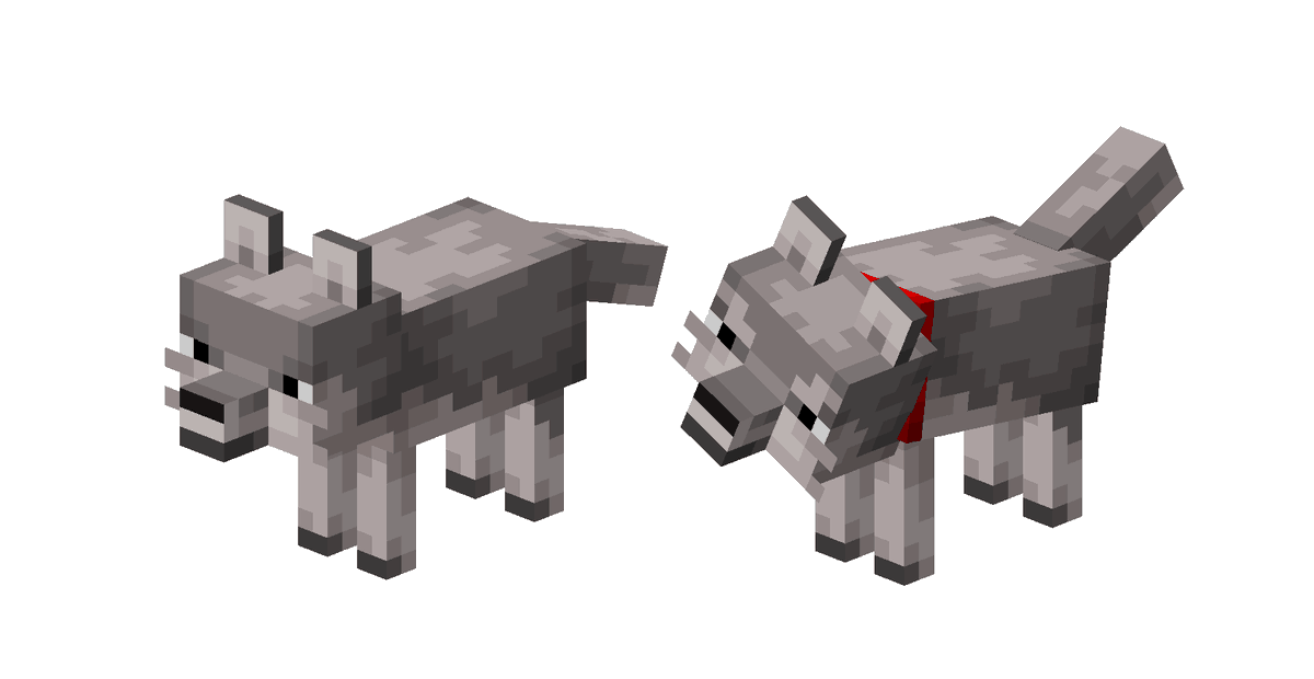 Baby Wolves Minecraft
