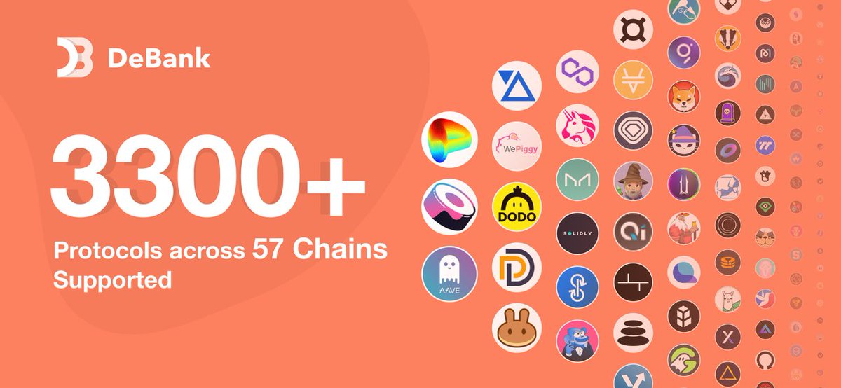 DeBank on Twitter: "As the best Web3 portfolio tracker, DeBank has never stopped expanding ...