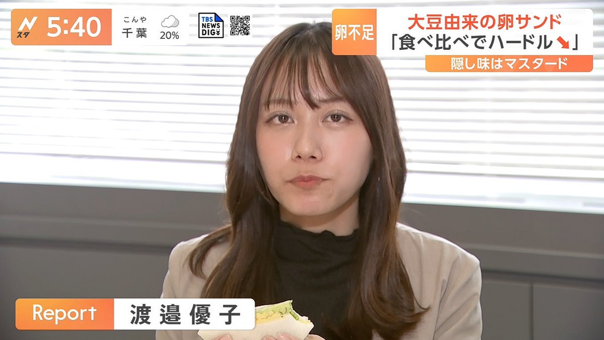 城丸香織 on Twitter: "卵だけどたまごじゃない！ 価格高騰で注目が集まる「代替卵」とは？ https://newsdig.tbs.co.jp/articles/-/416587…"