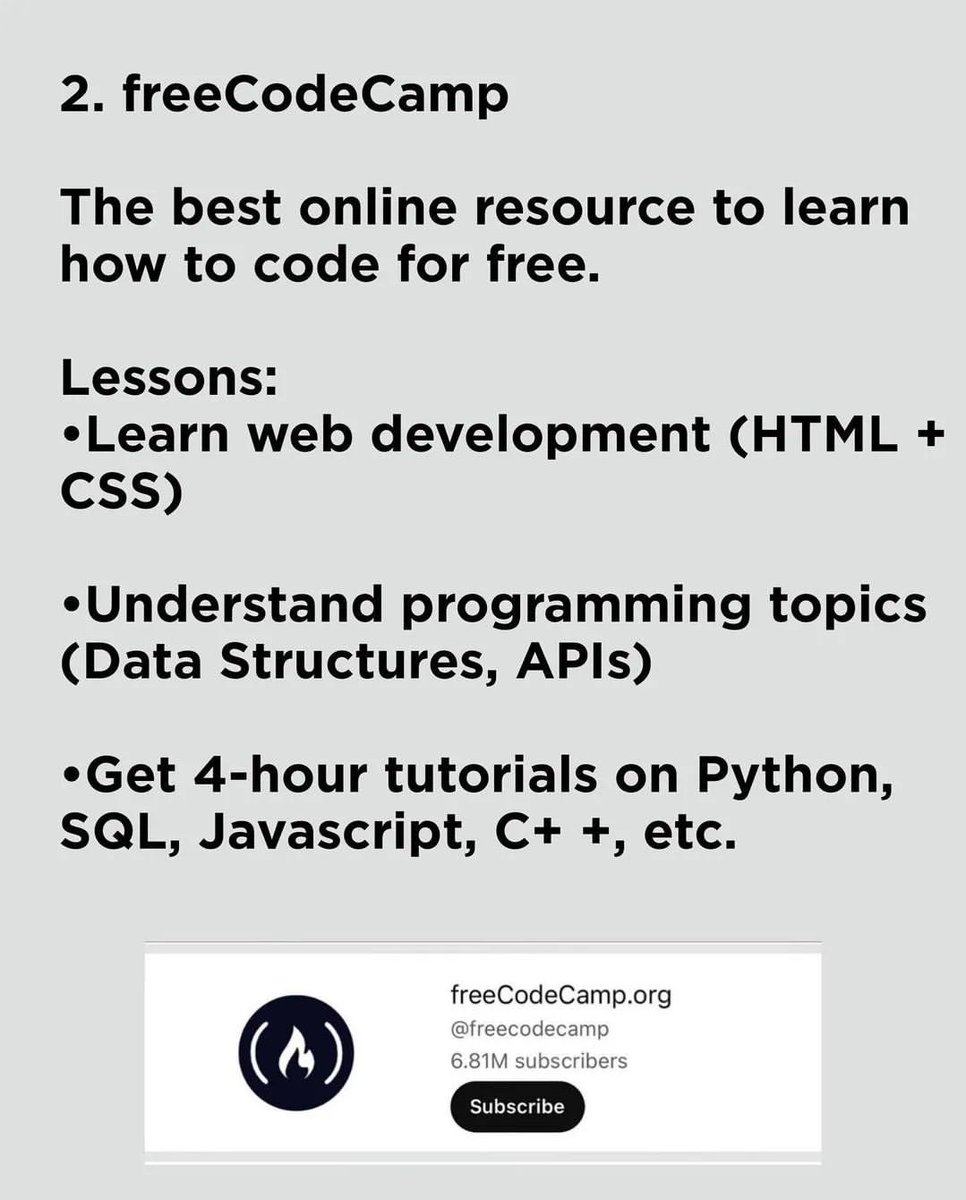 8 life changing YouTube channels that will put you in the 2%: - Thread ...