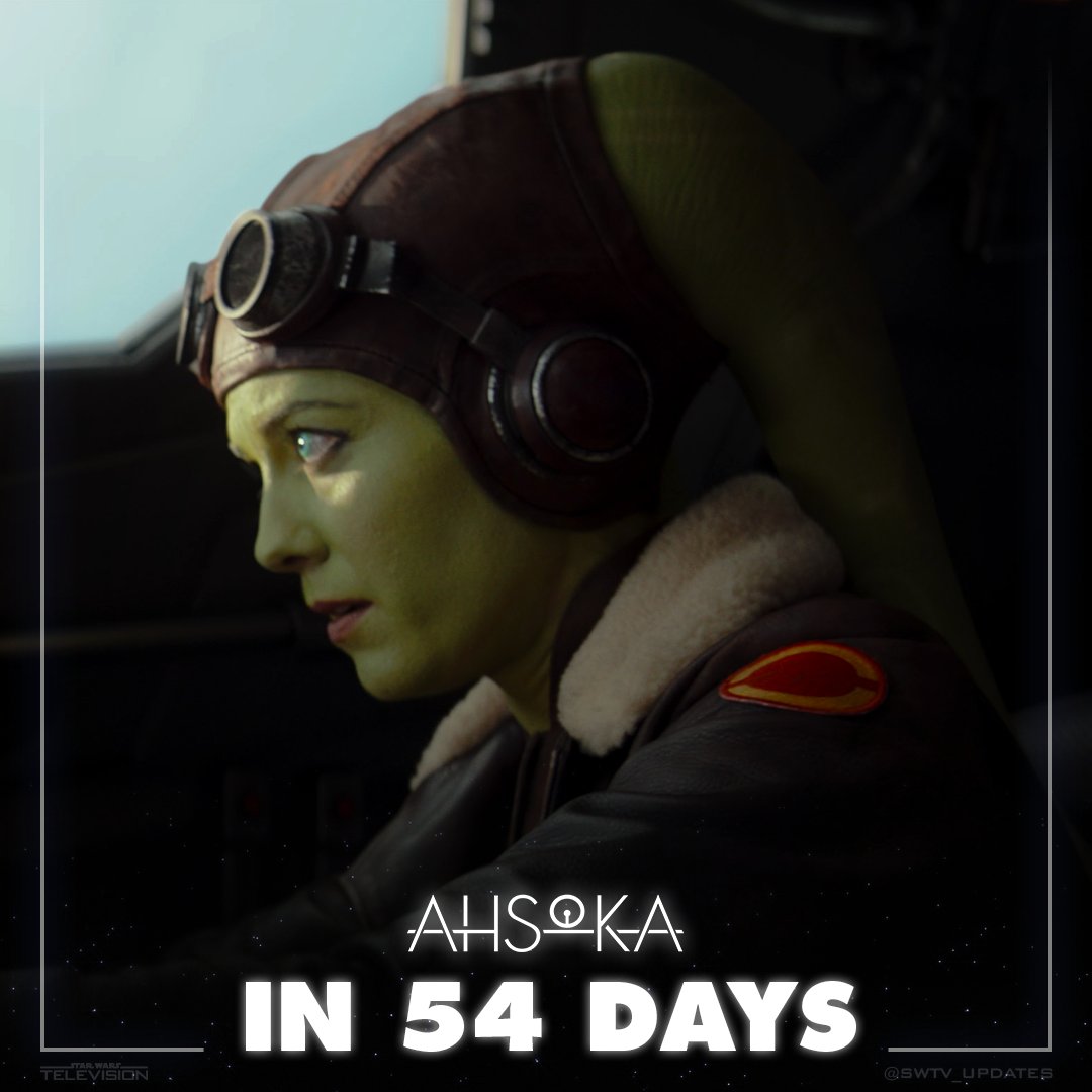 Star Wars TV || 🗓️ Ahsoka Countdown on Twitter: "#Ahsoka premieres in 54 DAYS on August 23rd ...