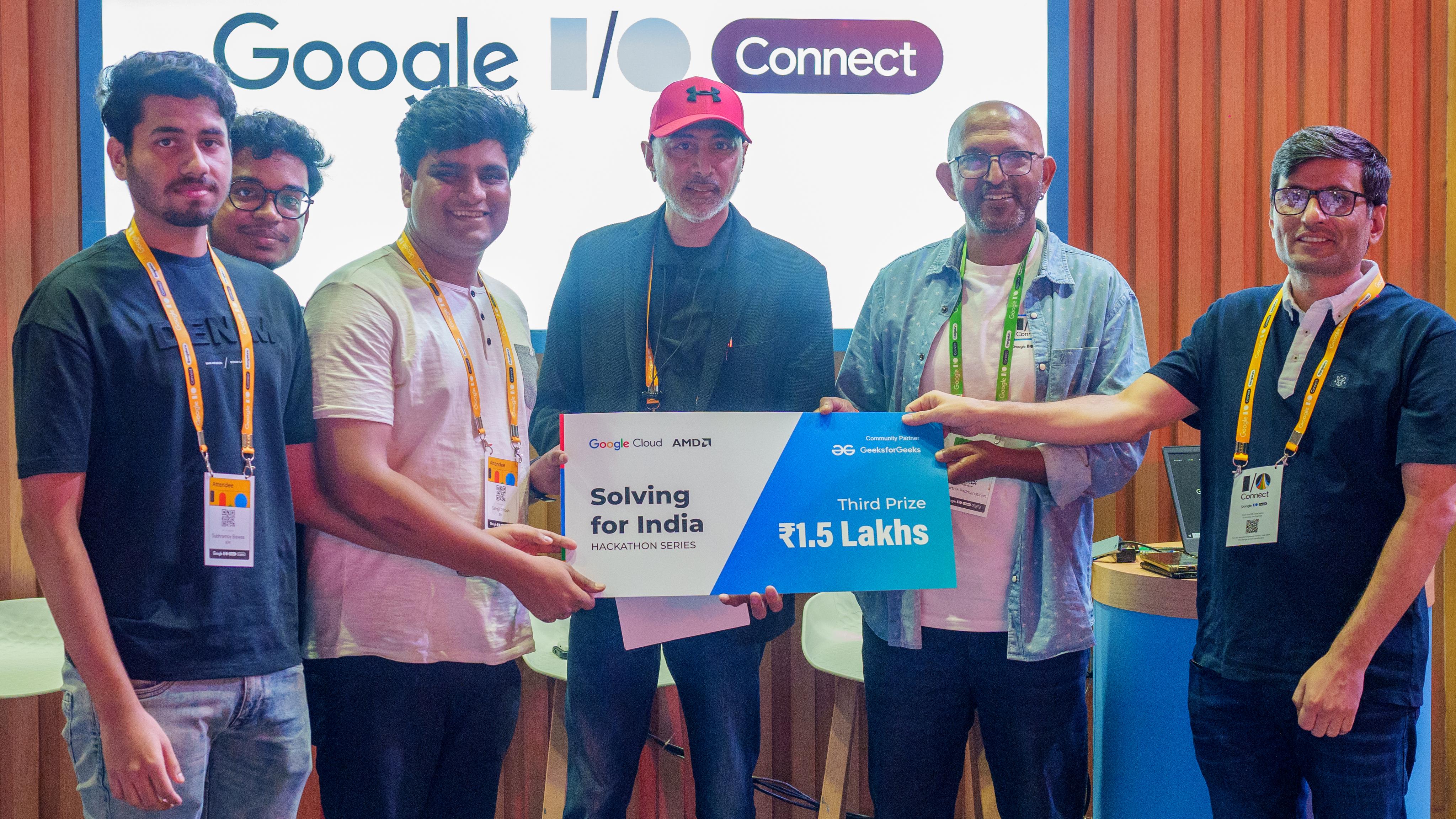 AMD India on Twitter: "Congratulations to the winners of the Solving for India - Hackathon ...