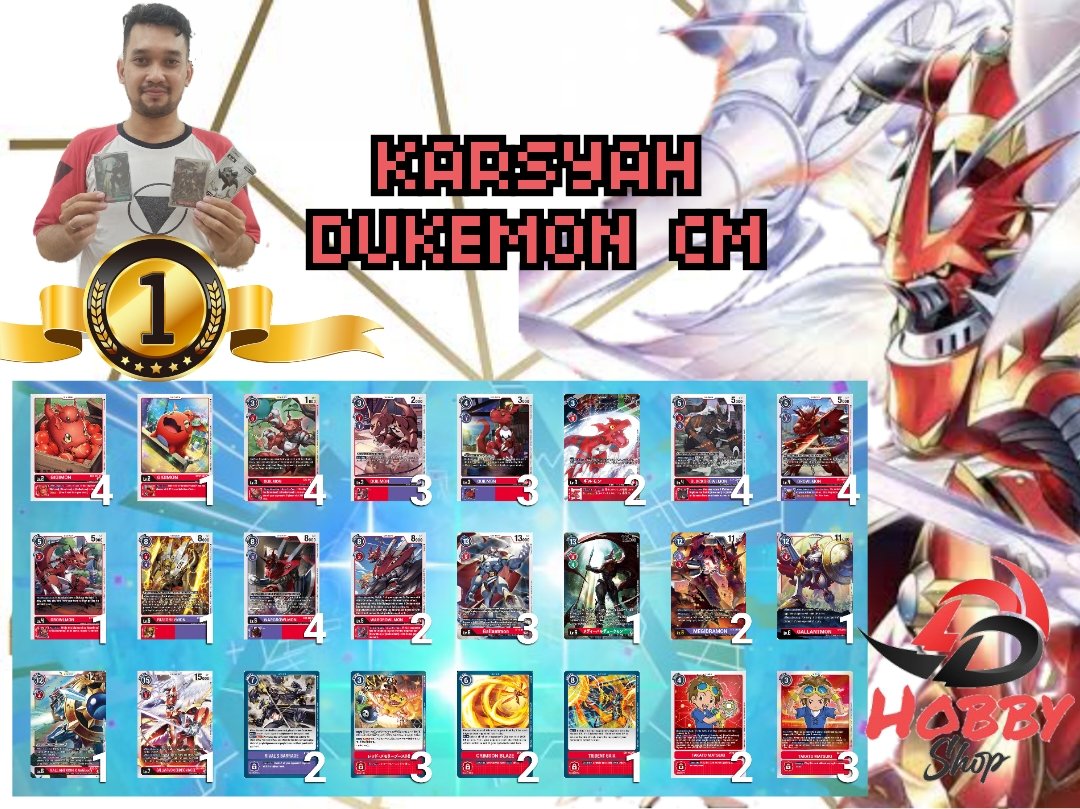 DigimonTCGIndonesia on Twitter: "Online Weekly by D&D Hobby Shop, Sampit. June 29th 2023 1st ...