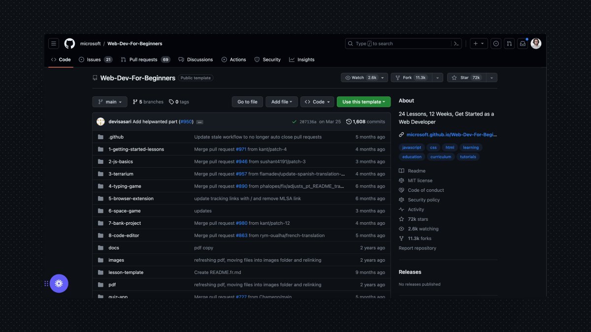 7 GitHub repositories that will help you learn web development faster ...