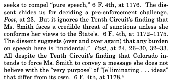 pragmatometer on Twitter: "In which Gorsuch is not impressed with Sotomayor's dissent (joined by ...