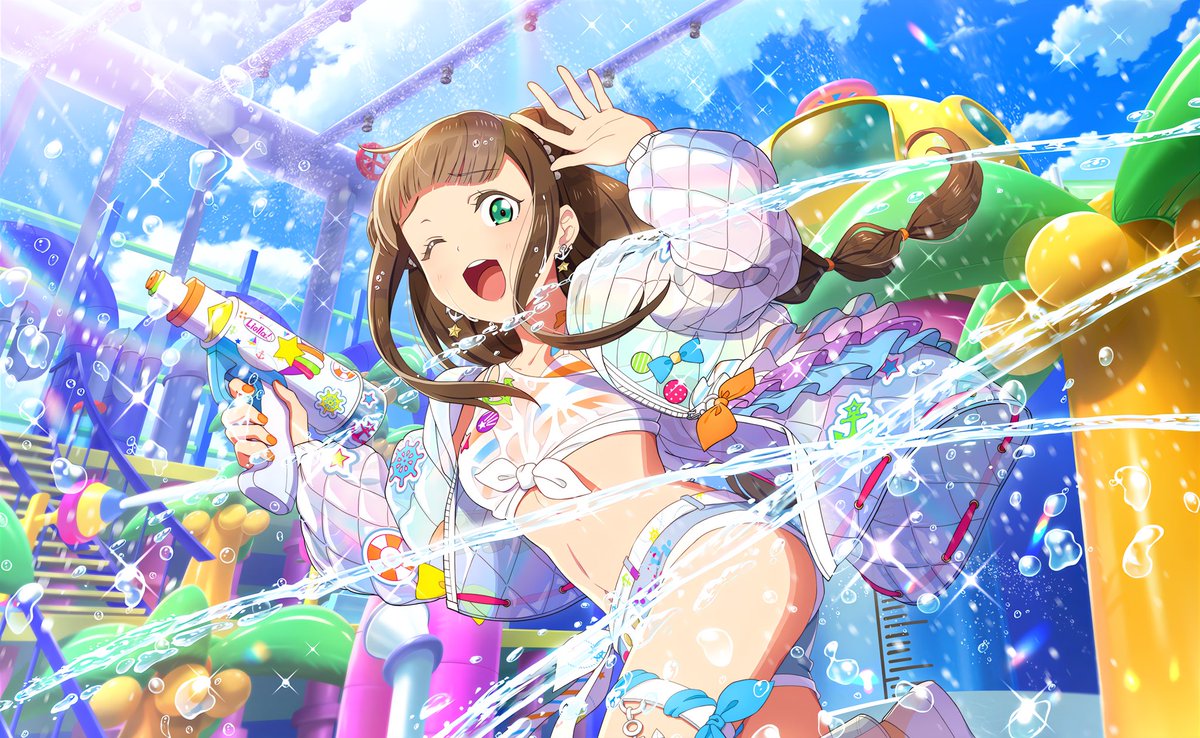 Love Live! 🌼 Idol Story 🎀 on Twitter: "[#SIF2] 🆕 UR Kinako Sakurakoji (Pure) 「High Wave Surprise ...