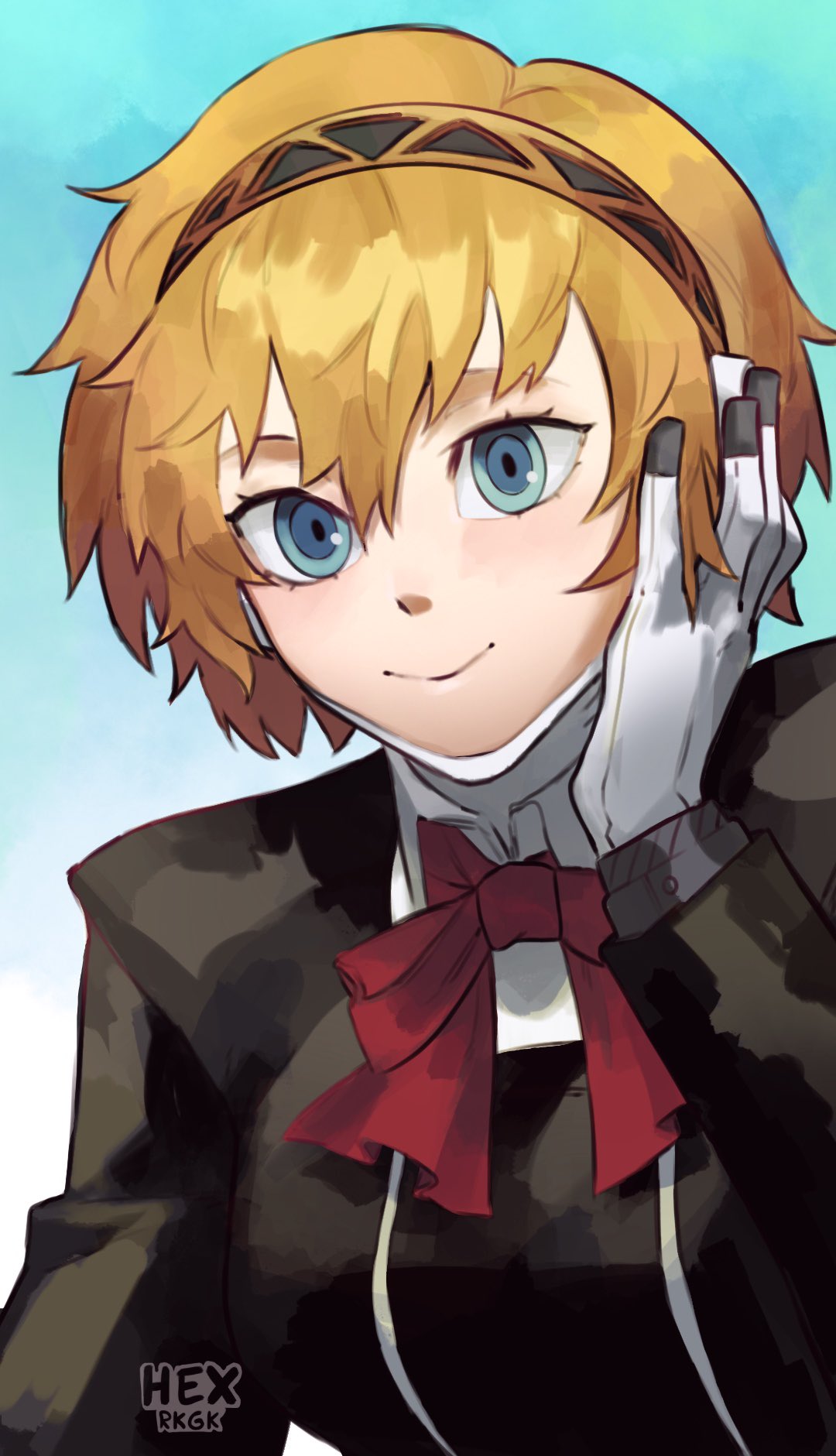 Aigis Persona 3 School Uniform