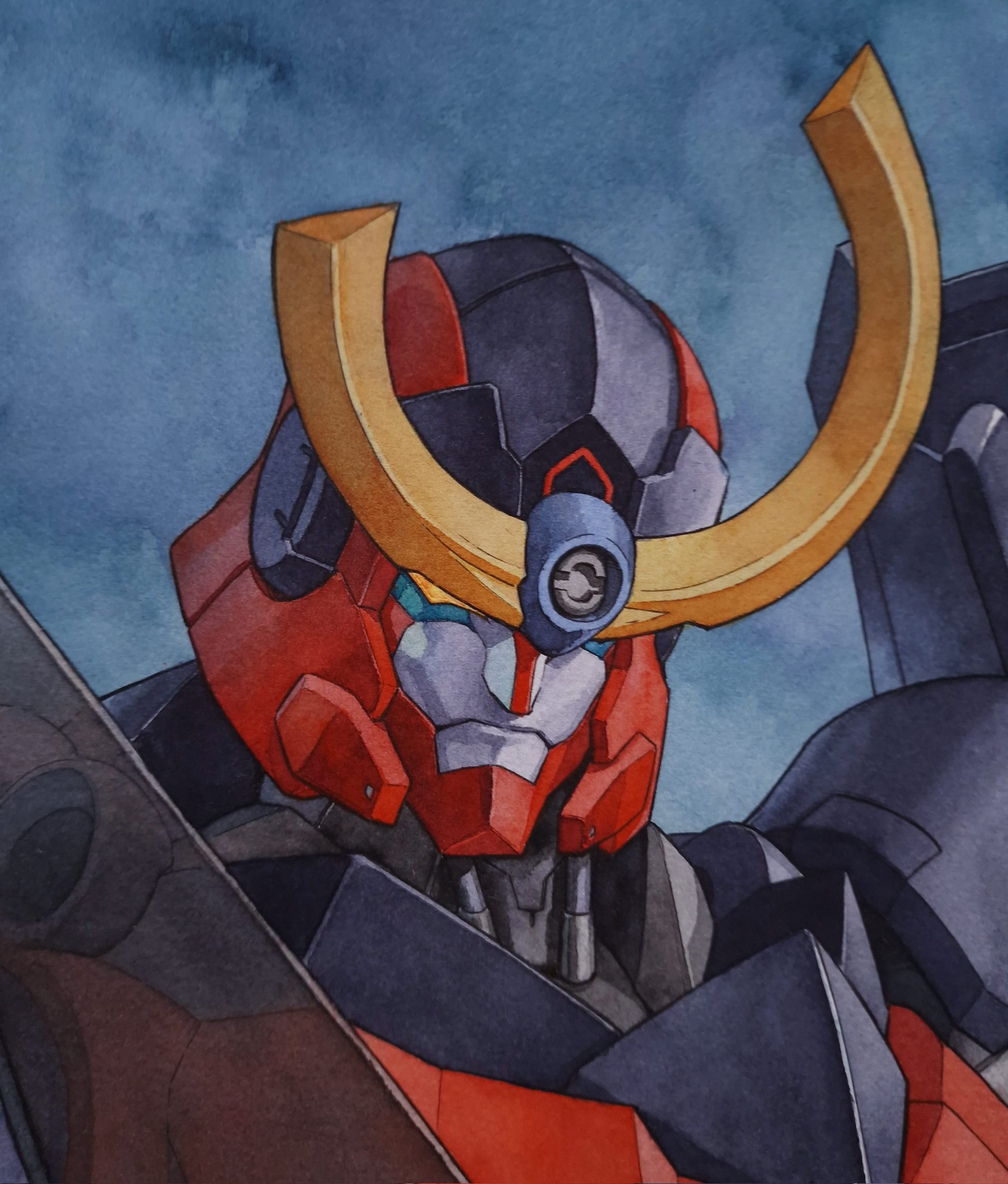 Gurren Lagann Robot Face