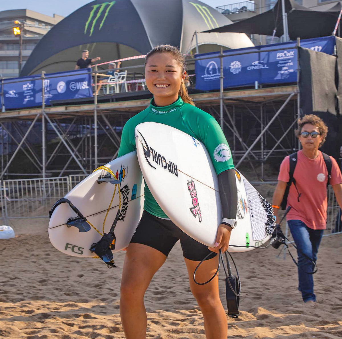 SURFMEDIA JAPAN サーフィン on Twitter: "松岡亜音が南アフリカのCS前に行われている「O’Neill SMTHシェイプス・ルーキー・リッパーズ」プロジュニアで2試合 ...