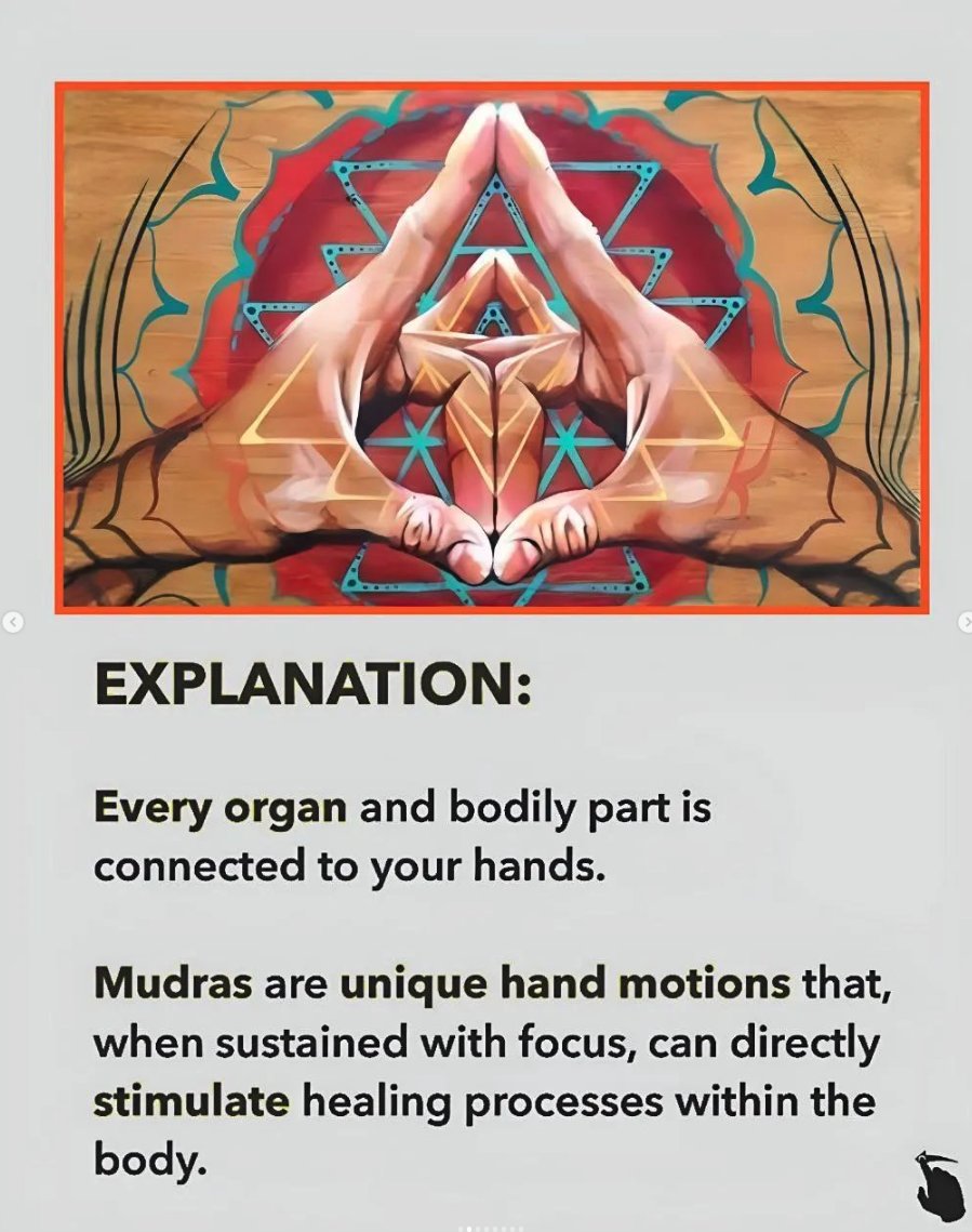 5 most powerful hand Mudras you should be using. - Thread from ...